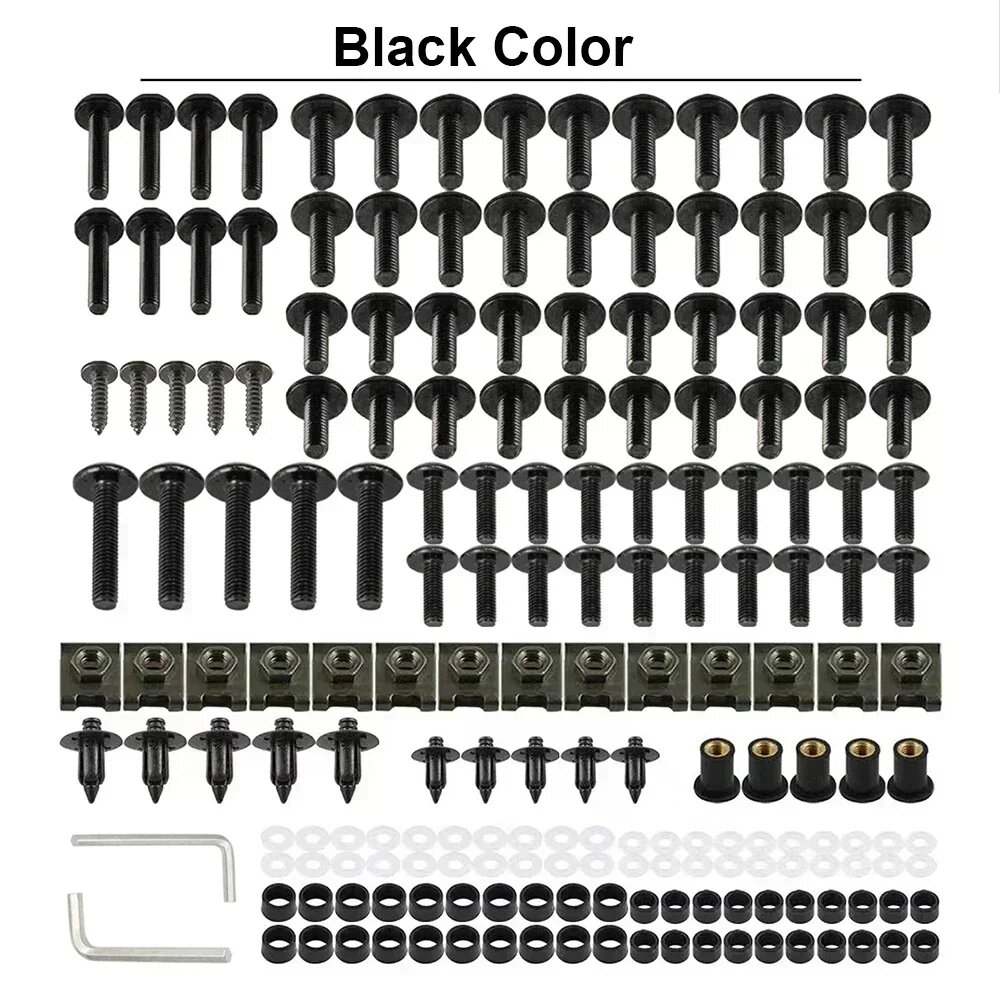 Комплект Защитных Накладок На Раму С Болтами И Винтами Для Yamaha MT-07/09/10 SP, Черный, black