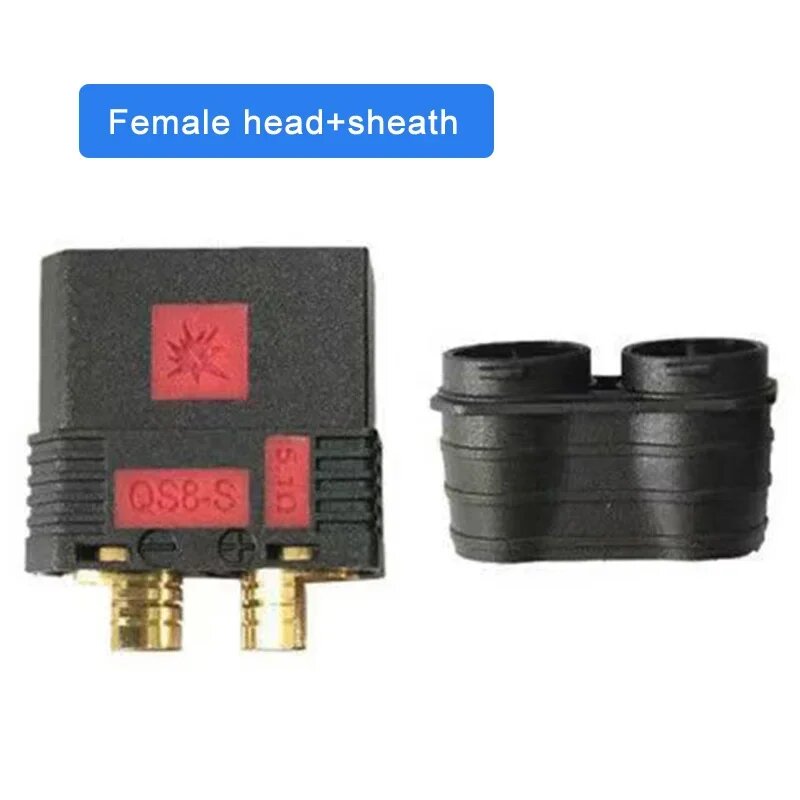 DIVEDEER 120A QS8 разъем для аккумулятора QS8-Female