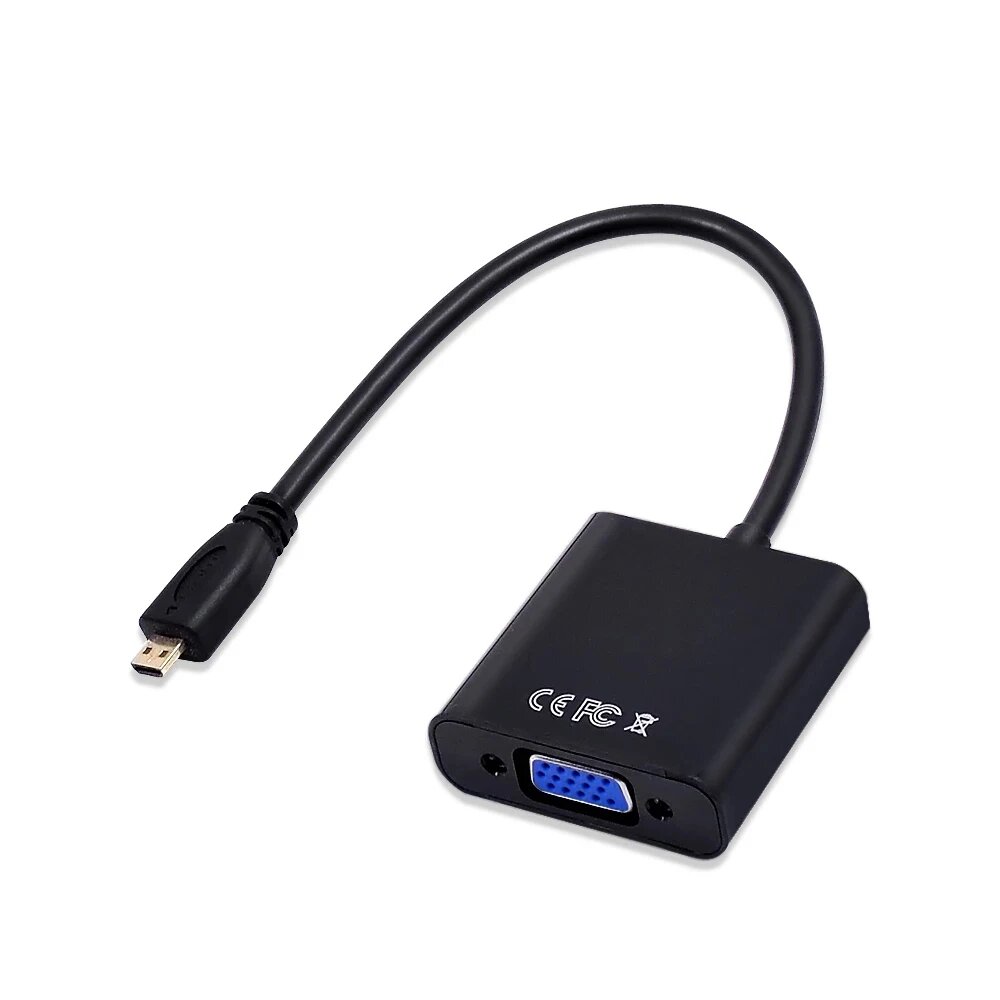Активный адаптер Micro HDMI на VGA lieve