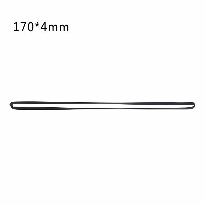 Замененный ремень проигрывателя, резиновый плоский привод для проигрывателя пластинок Walkman, DVD, CD-ROM, повторитель шириной 4 мм, замена