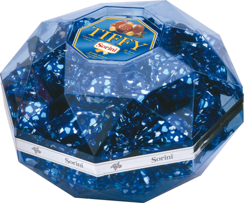 Конфеты SORINI "Tiffy" восьмиугольник /пластик/ 340г