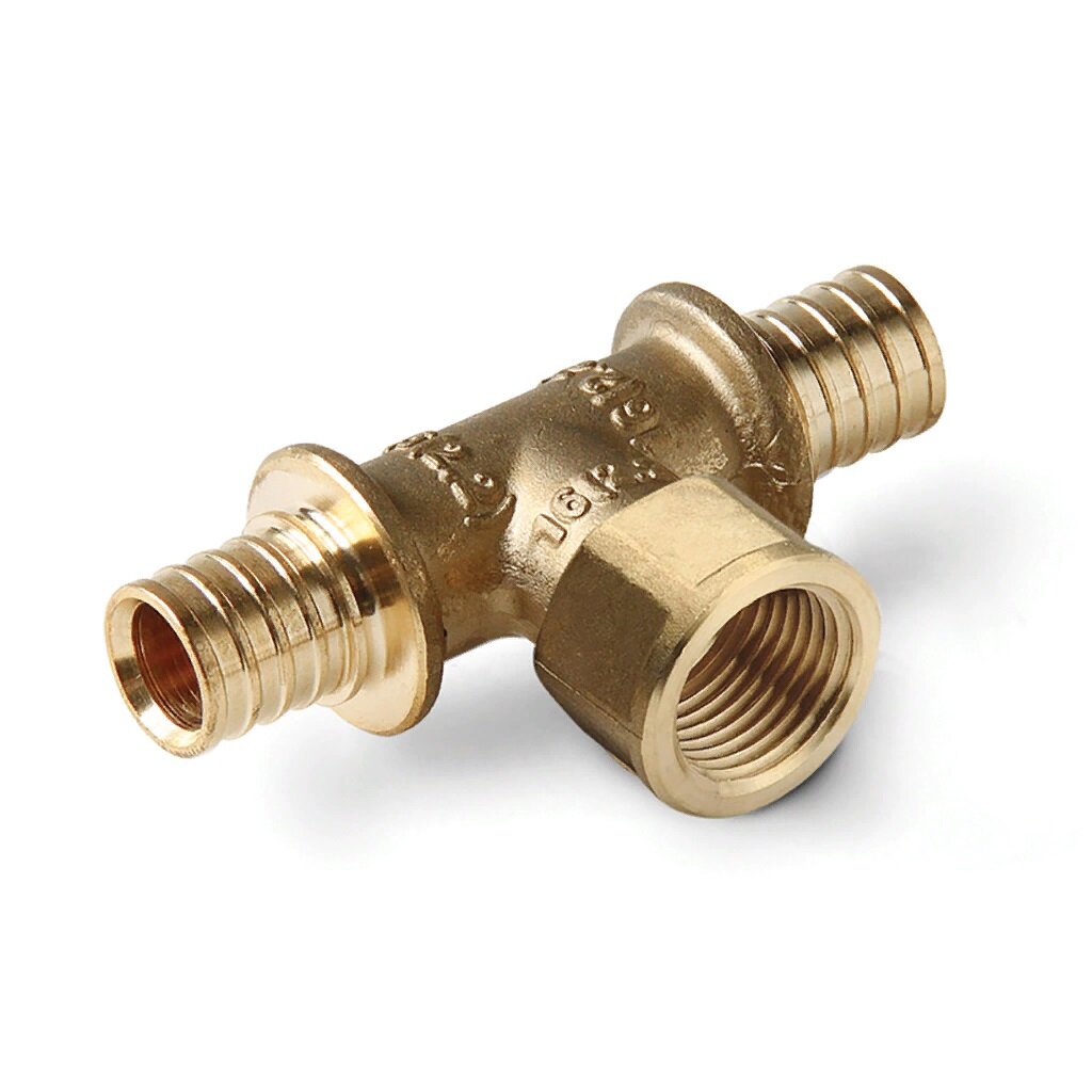 Фитинг аксиальный тройник ВР 20x1/2x20 PRO-AQUA AAX9201220 AX9201220 ЛОТ 3 шт