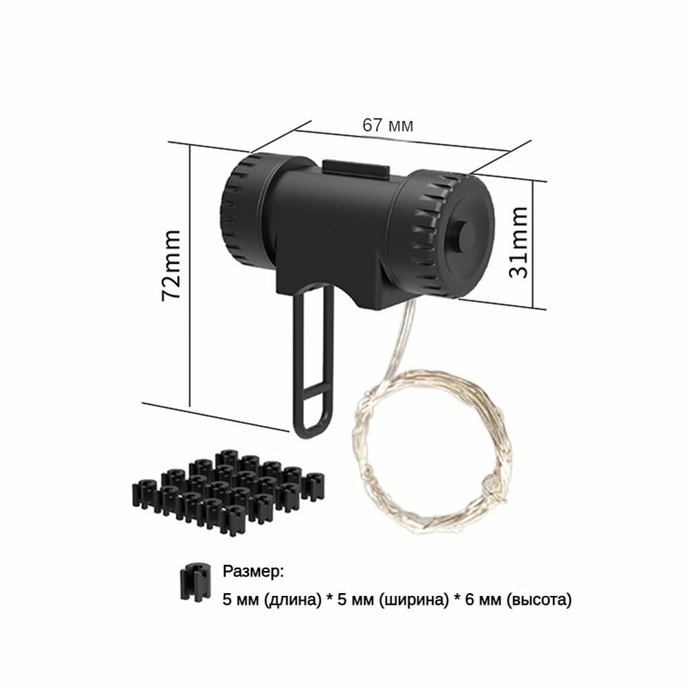 Светодиодный фонарь на спицы велосипеда, подсветка для украшения колес