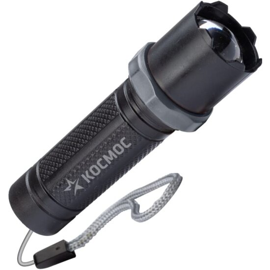 Космос KOS117Lit аккумуляторный 1ВтLED, Li-ion 14500 450mAh