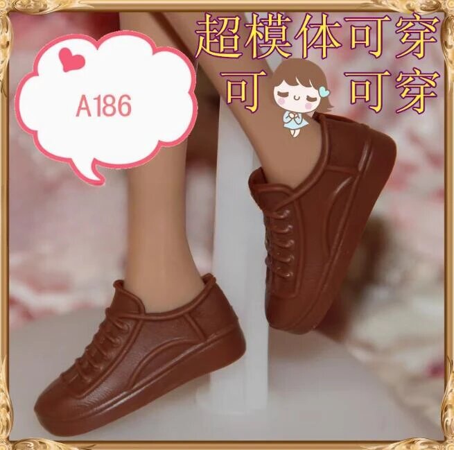 Кукольные туфли TA338 Bbie 1/6 KD18 a pair of shoes