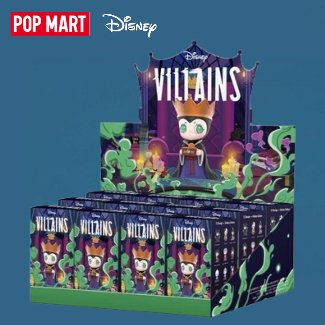 Коллекционные фигурки Дисней злодеи ПОП март / Disney Villains Series Evil Characters POP MART