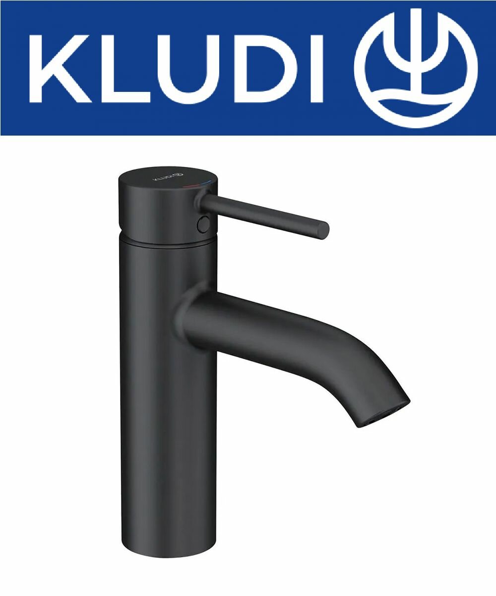 Смеситель для раковины KLUDI BOZZ черный