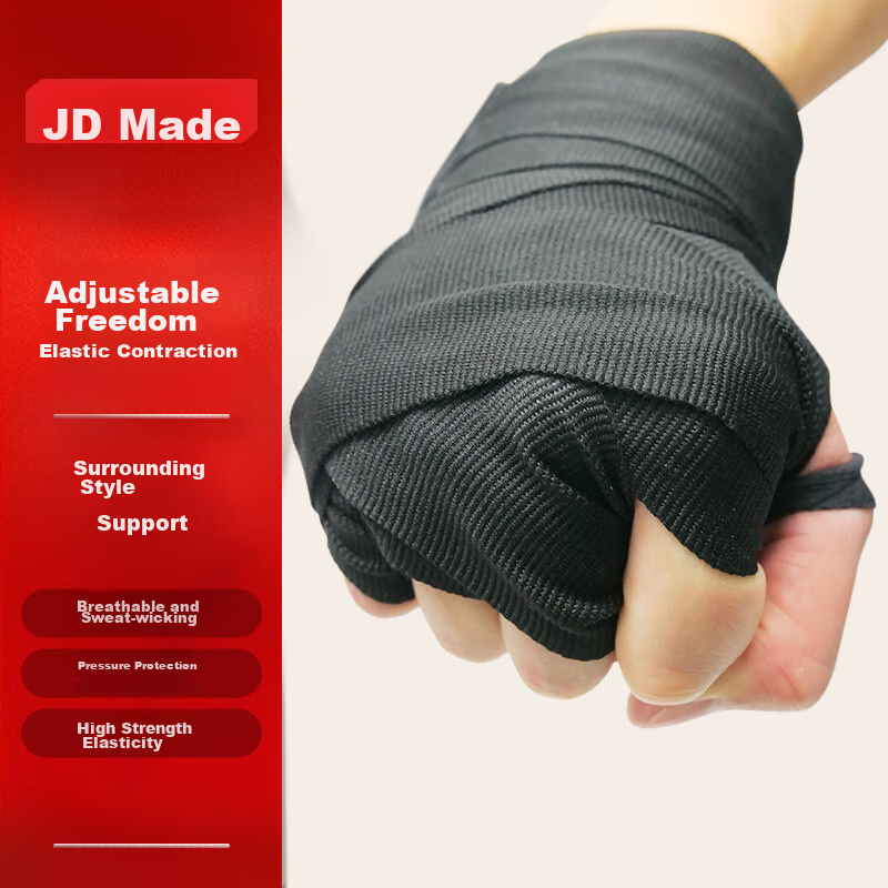JD Jingzao Boxing Hand Wraps, Elastic Boxing Bandages, Kickboxing Gloves Hand Wraps, Combat Sports Hand Guards 5M