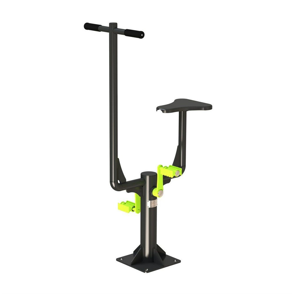 ZAVODSPORTA Smart-1006 Уличный тренажер Велосипед ZAVODSPORTA pantone 382C (другие цвета опционально)