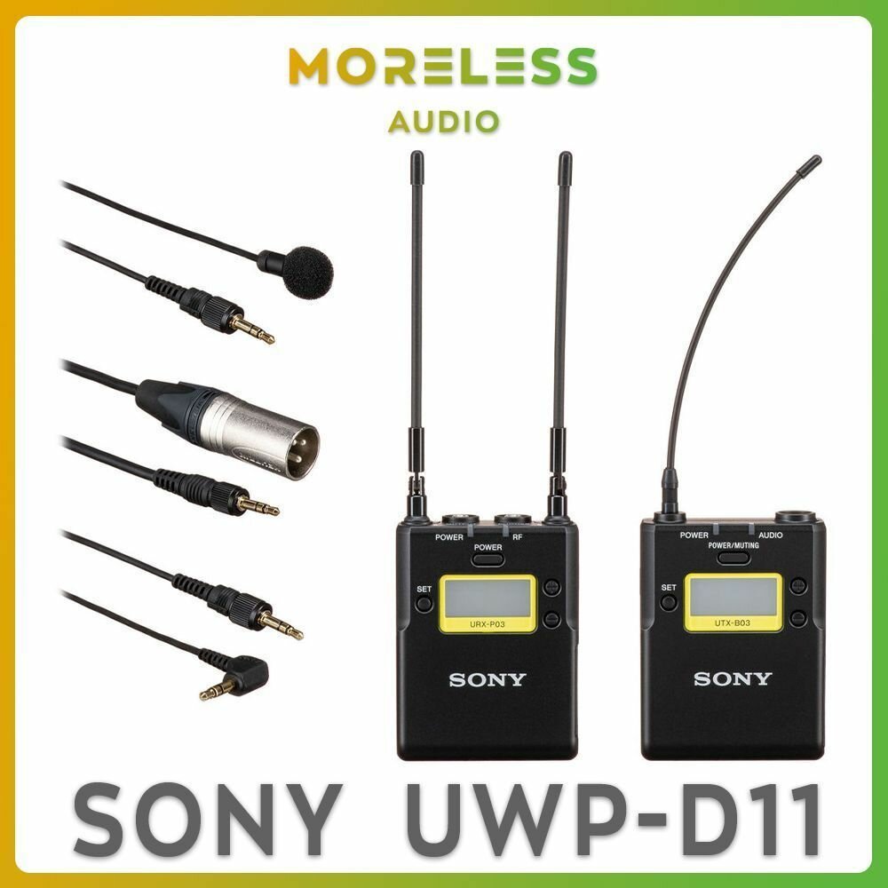 Sony Микрофон для фото и видеокамер UWP-D11