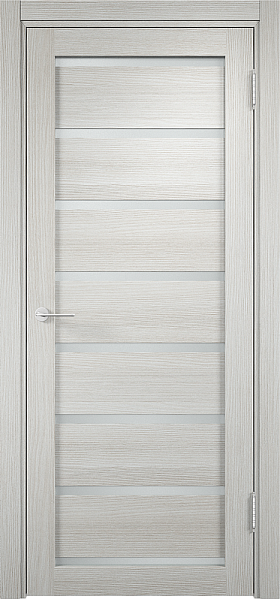 Межкомнатная Дверь Verda Мюнхен 05 до Слоновая Кость со Стеклом Сатинато 2000х700мм (Полотно 1шт) / Верда.