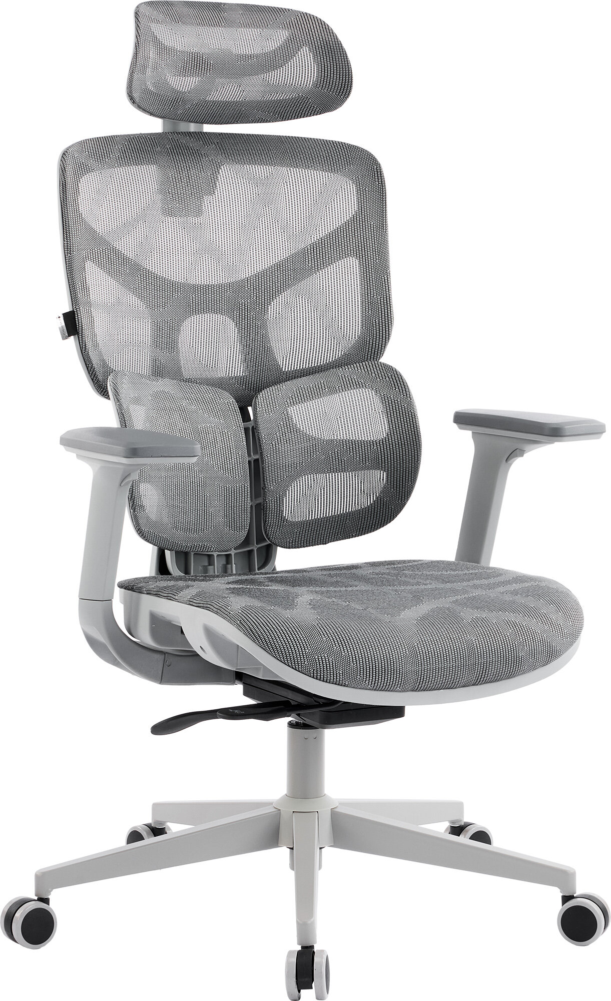 Кресло Everprof Эргономичное кресло Alfa Grey Сетка Серый