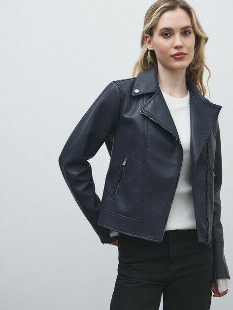 Куртка кожаная