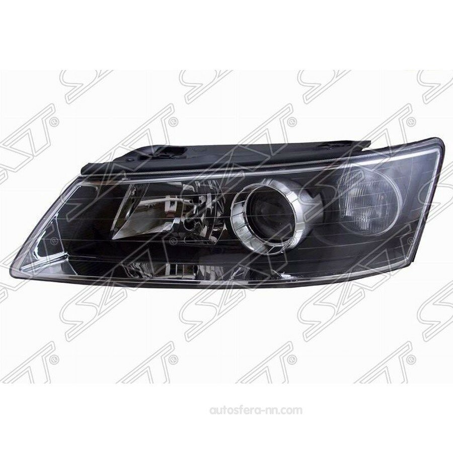 SAT ST2211138L Фара Hyundai Sonata 04-07 (Слева/ Галоген/ Под электрокорректор)