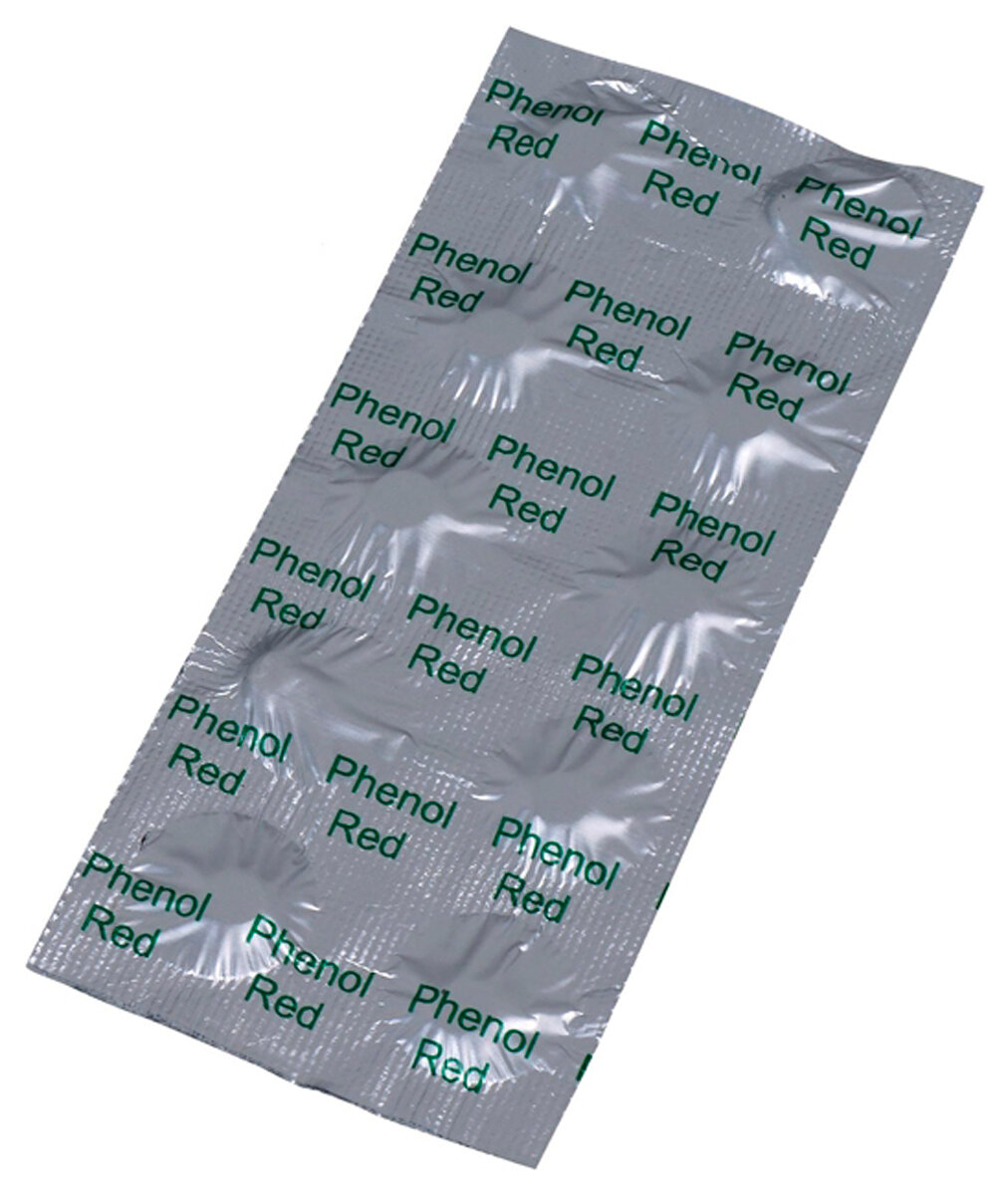 Таблетки для тестера Poolmagic Phenol Red (pH), 40 шт / Тестерные таблетки pH