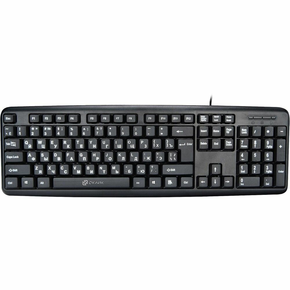 Oklick Клавиатура 180V2 черный