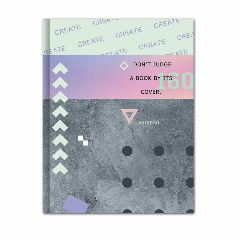 Ежедневник недатированный А5, 160л, 7БЦ BG Create, глянцевая ламинация, ЕН5т160_лг 9977/326693