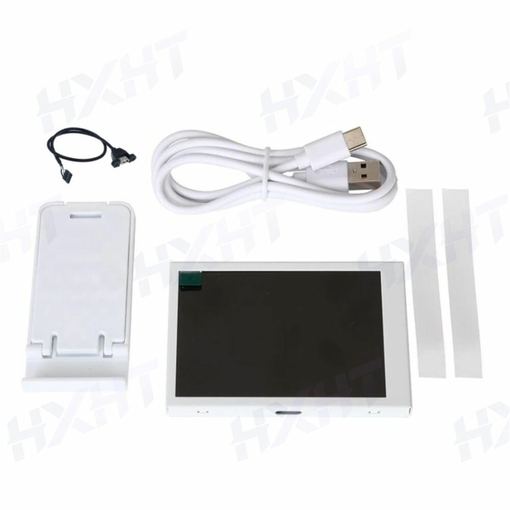 Монитор Для ПК 3.5 Дюйма IPS Type-C Второй Экран Для Мониторинга CPU GPU RAM HDD USB Дисплей AIDA64