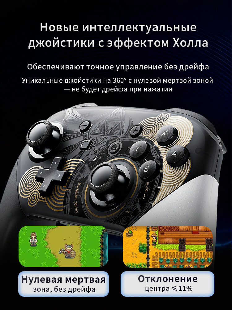 Nintendo Геймпад Switch Pro Геймпад Wireless Controller Bluetooth — фото 1