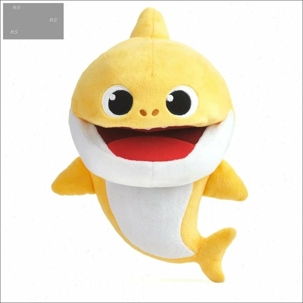 Интерактивная мягкая, перчаточная игрушка WOWWEE Акуленок "Baby Shark" 61081