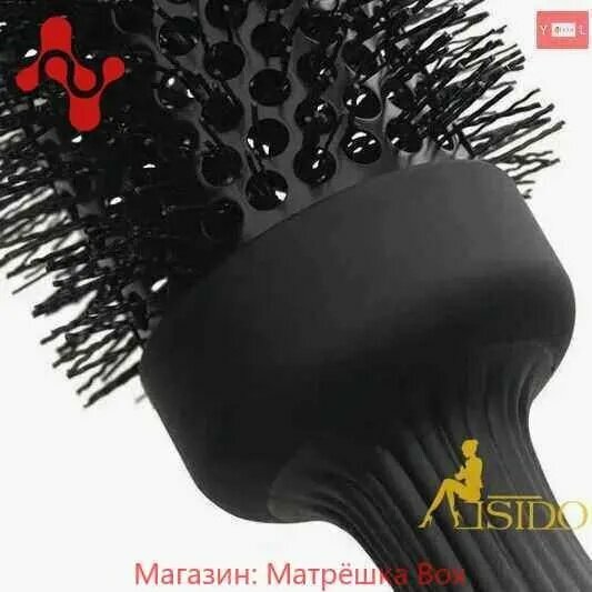 Новые поступленияOLIVIA GARDEN Термобрашинг для укладки волос керамический + ион EXPERT BLOWOUT SPEEDXL Wavy Bristles Black Label 45 мм