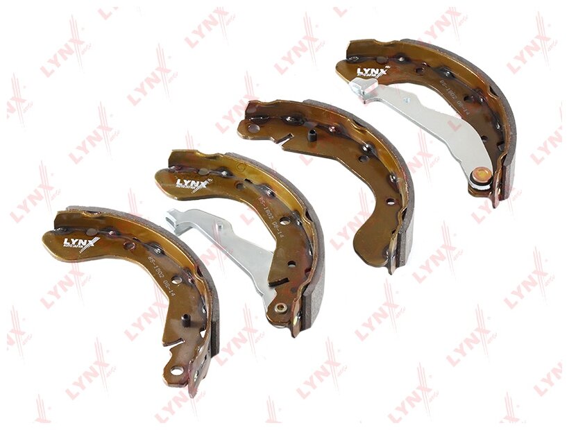 Задние барабанные колодки "LYNXauto" для Chevrolet Aveo и других моделей