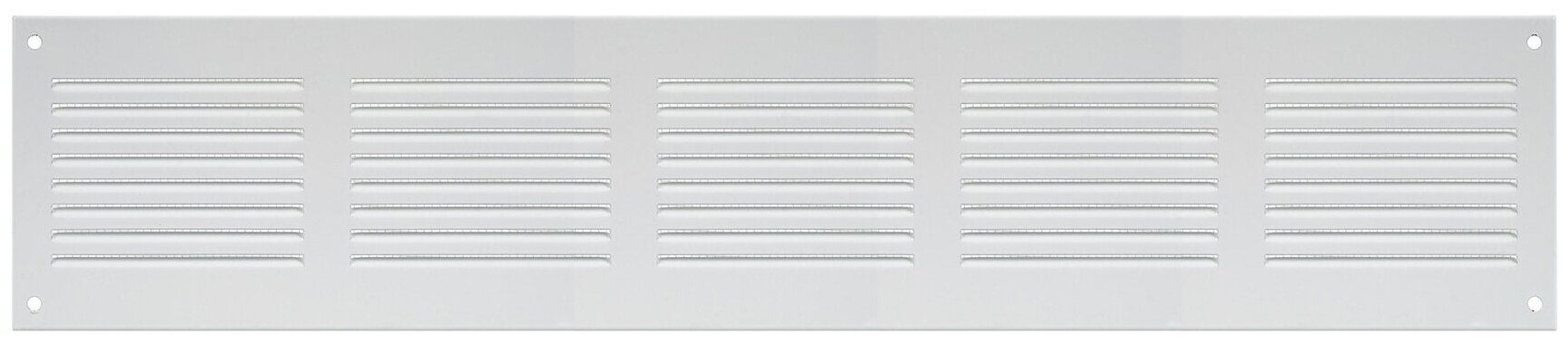 Решетка радиаторная Europlast MR5010 белая алюминиевая