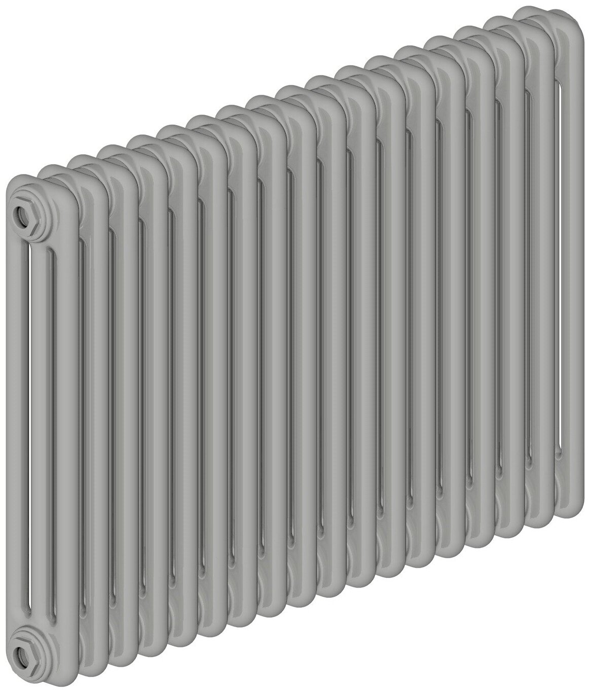 Радиатор стальной Irsap Tesi 500 18 секций, серый Манхэттен RR305651803A430N01