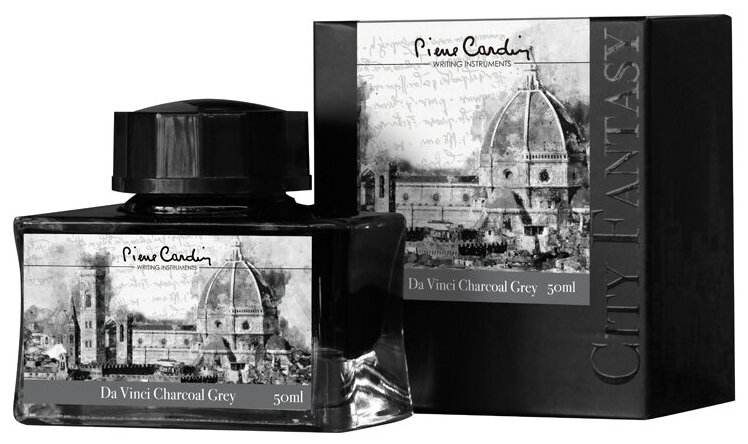 Чернила (флакон) Pierre Cardin 50 мл, серые, PC332-L9