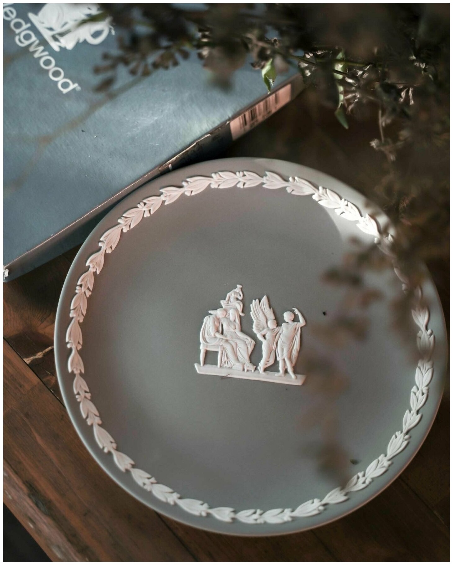 Тарелка Wedgwood "Дедал и Икар", винтаж, фарфор, коллекционная