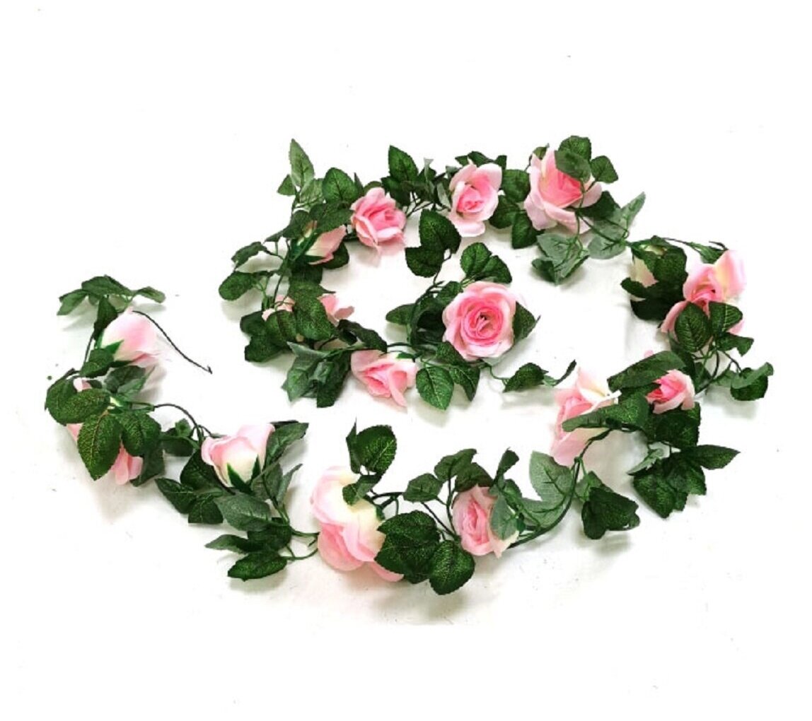 Искусственная Лиана с цветами / Искусственные растения от бренда Holodilova