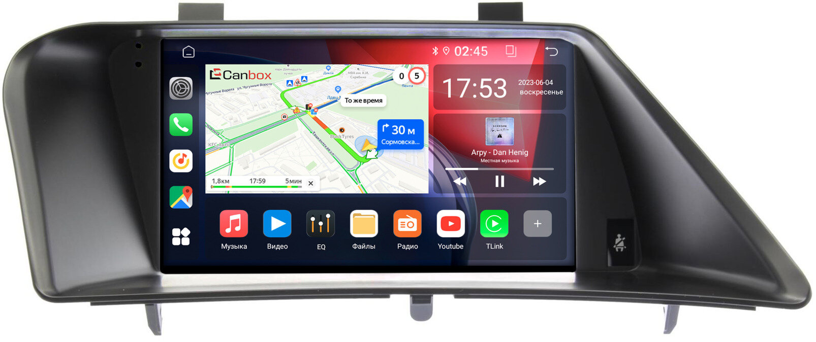 Штатная магнитола Canbox GTR9-026 Lexus RX 270, RX 350, RX 450h 2008-2015 (Тип D, без джойстика) Android 10 (IPS, DSP, CarPlay)