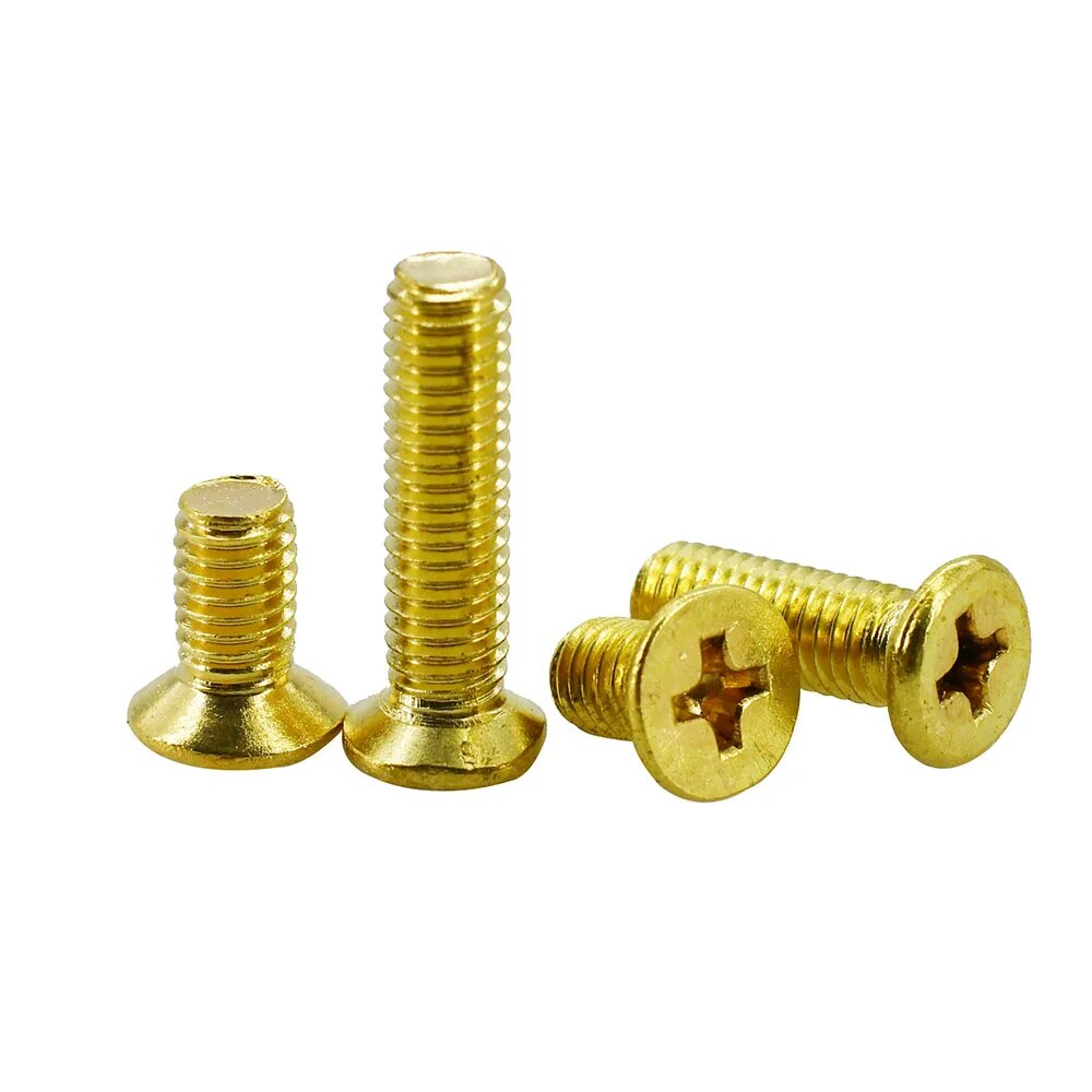 Винты латунные Countersunk Head M4x12 (20шт)