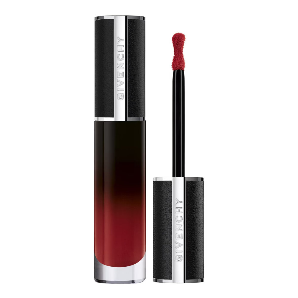 GIVENCHY Жидкая матовая помада для губ Le Rouge Interdit Cream Velvet (37 Rouge Graine)
