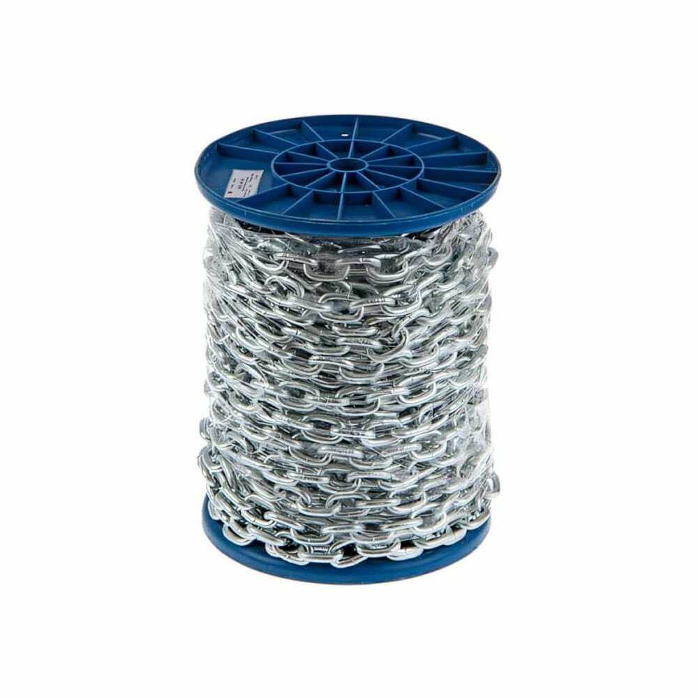 Сварная короткозвенная цепь креп-комп DIN766 м5 30м цк5