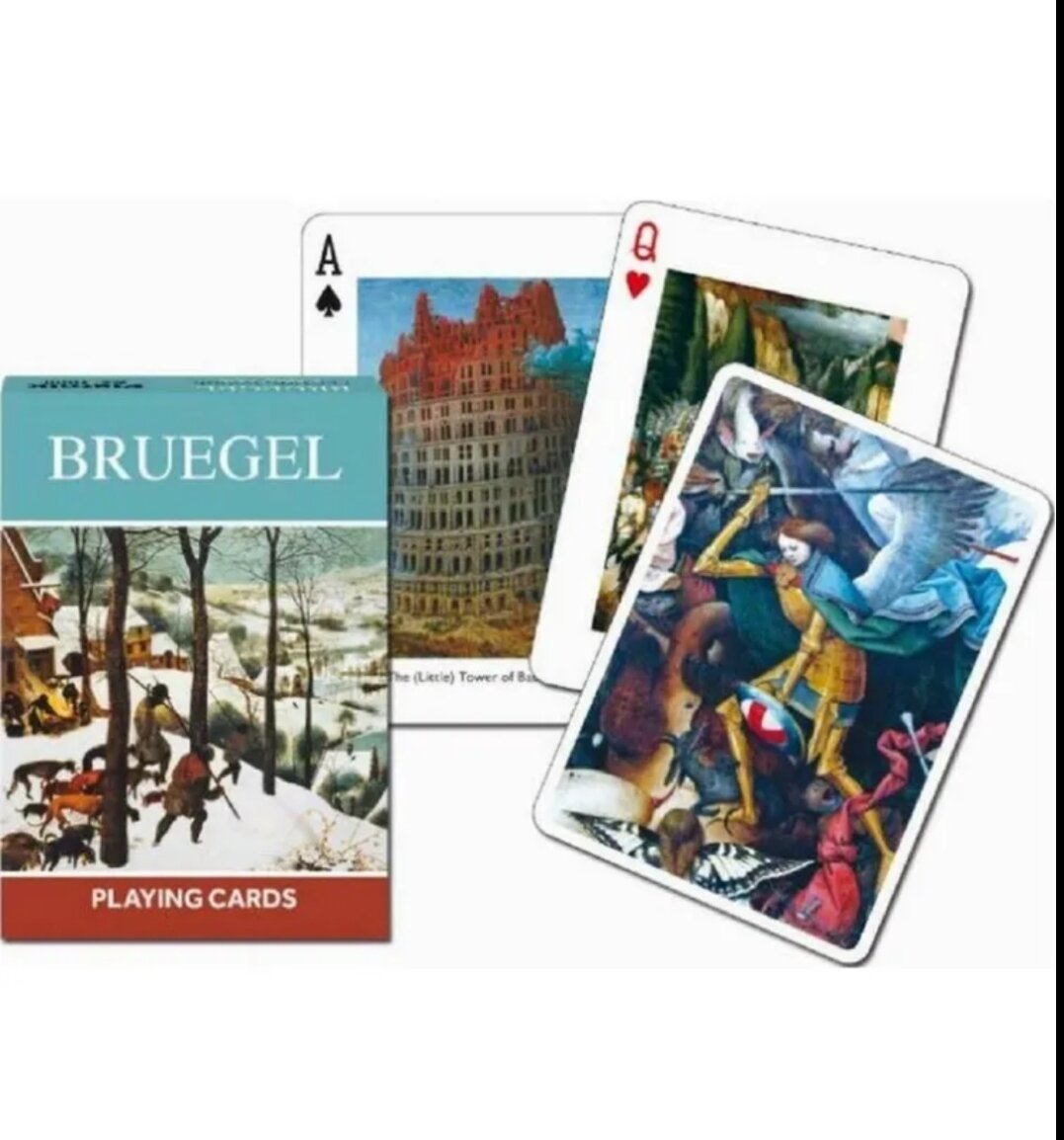 Коллекционные карты Piatnik "Брейгель" 55 листов
