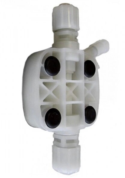 Дозирующая головка для насоса-дозатора Steiel EF150 (2 л/ч), в сборе, PVDF, цена - за 1 шт