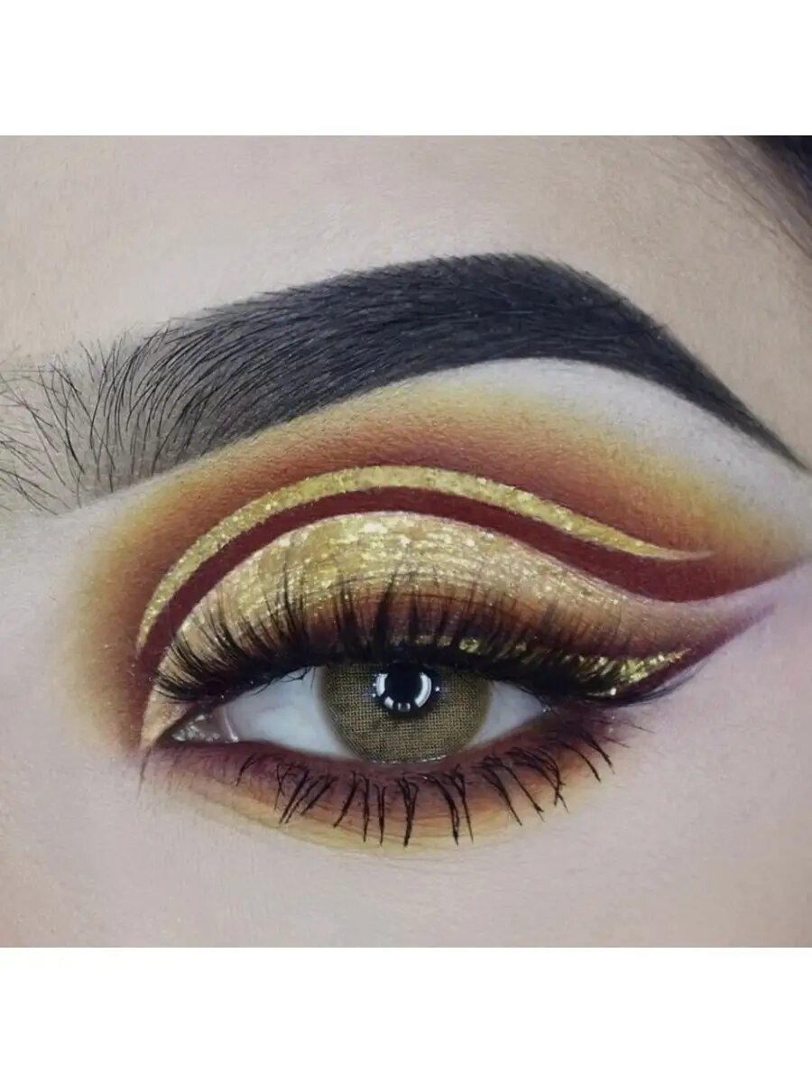 Цветные линзы Cloud Brown -2