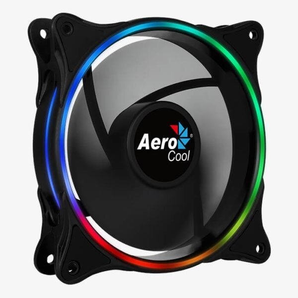 Вентилятор Aerocool Eclipse, Addressable RGB LED, 120x120x25мм, 6-PIN + 4-PIN PWM