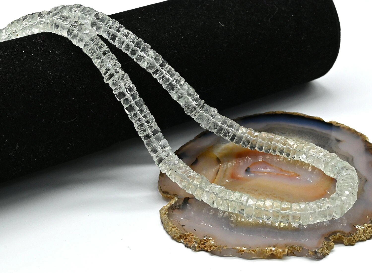 Бусы, аметист