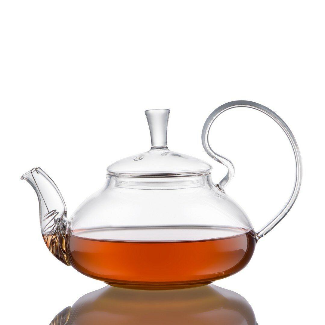 Стеклянный заварочный чайник 600 мл