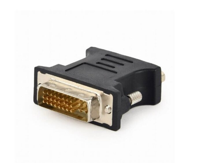 Переходник DVI-VGA Cablexpert A-DVI-VGA-BK 29M/15F черный