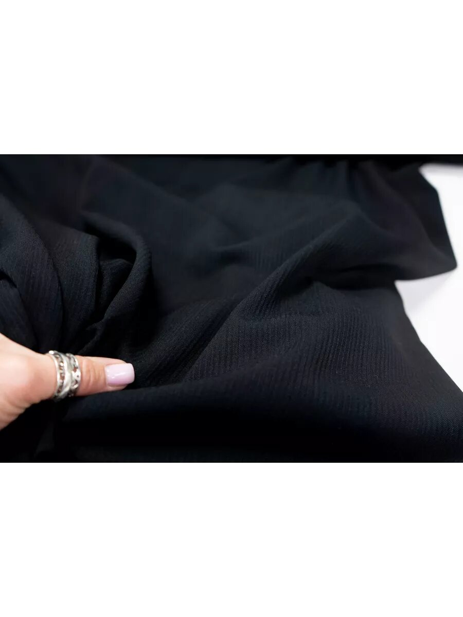 Ткань Костюмная в полоску с эластаном