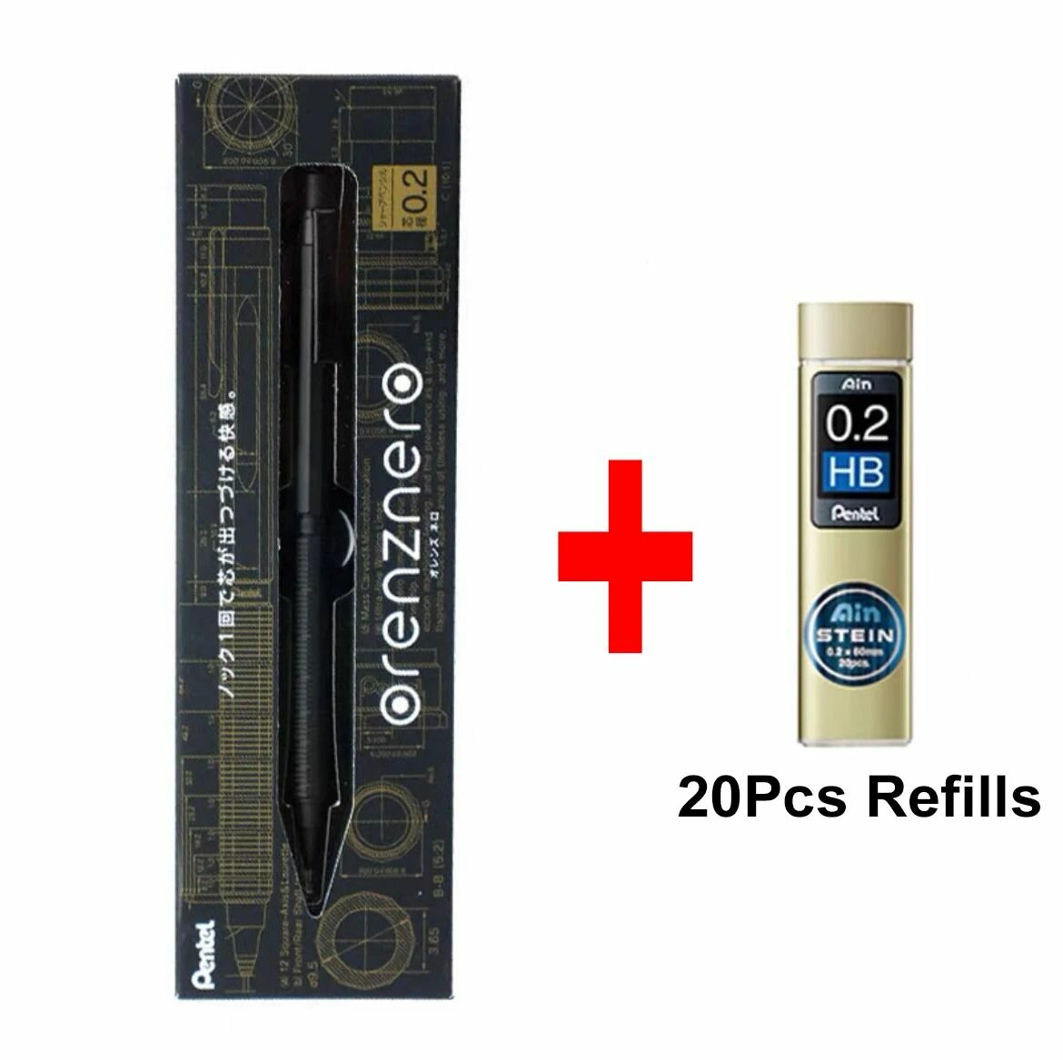 Автоматический карандаш Pentel PP3002, с низким центром тяжести