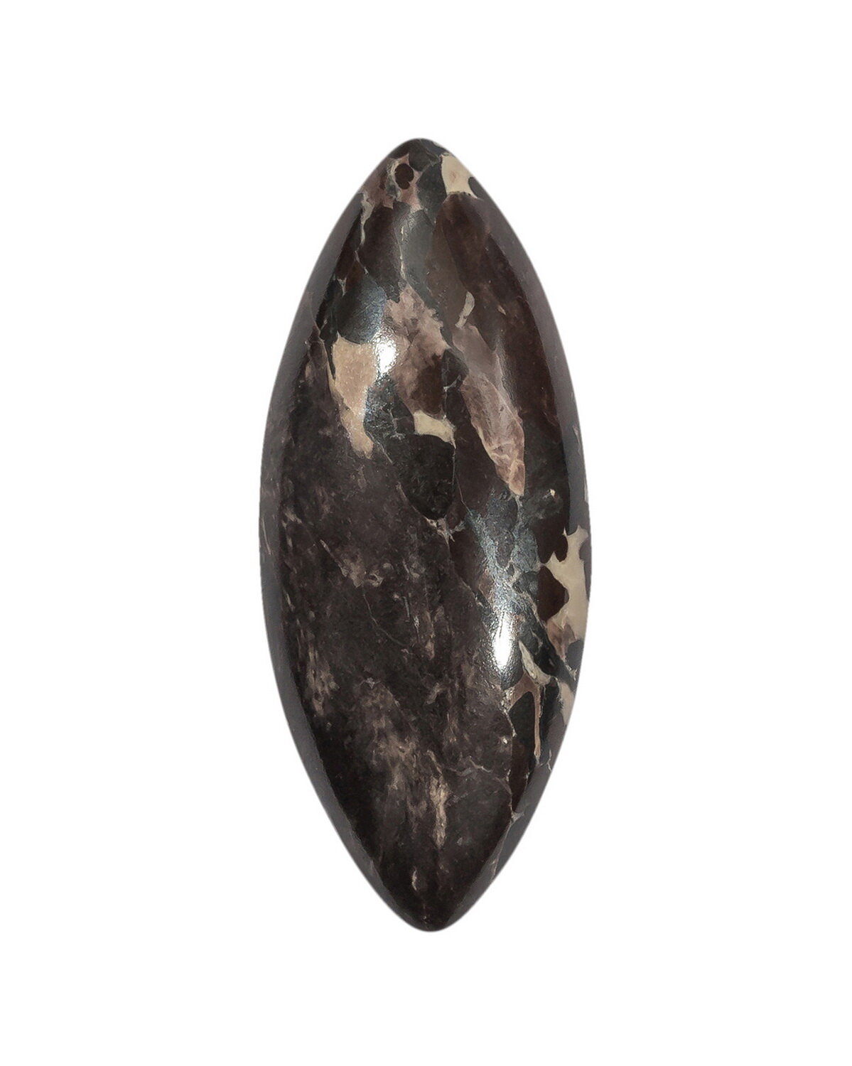 Кабошон Яшма (Намибия), размер: 57х24х7 мм, натуральный минерал.