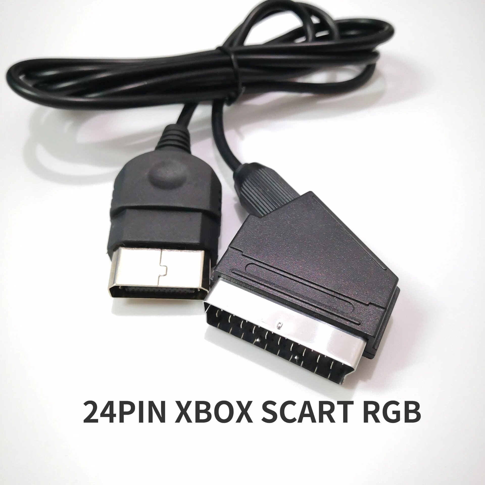 RGB Scart кабель для PS2/PS3, Sega Mega Drive 2, 1.8 м 24PIN XBOX SCART RGB