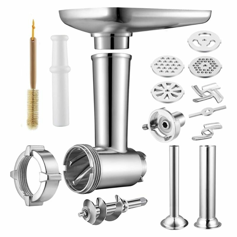 Насадка для мясорубки, аксессуар из нержавеющей стали, универсальная пластина, необходимые инструменты для кухни