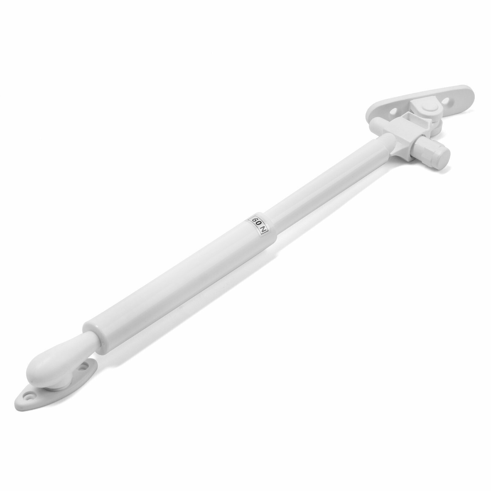 Газовый лифт тундра GG060WH, 60N, с доводчиком, цвет белый, 2 шт TMP, 10771966