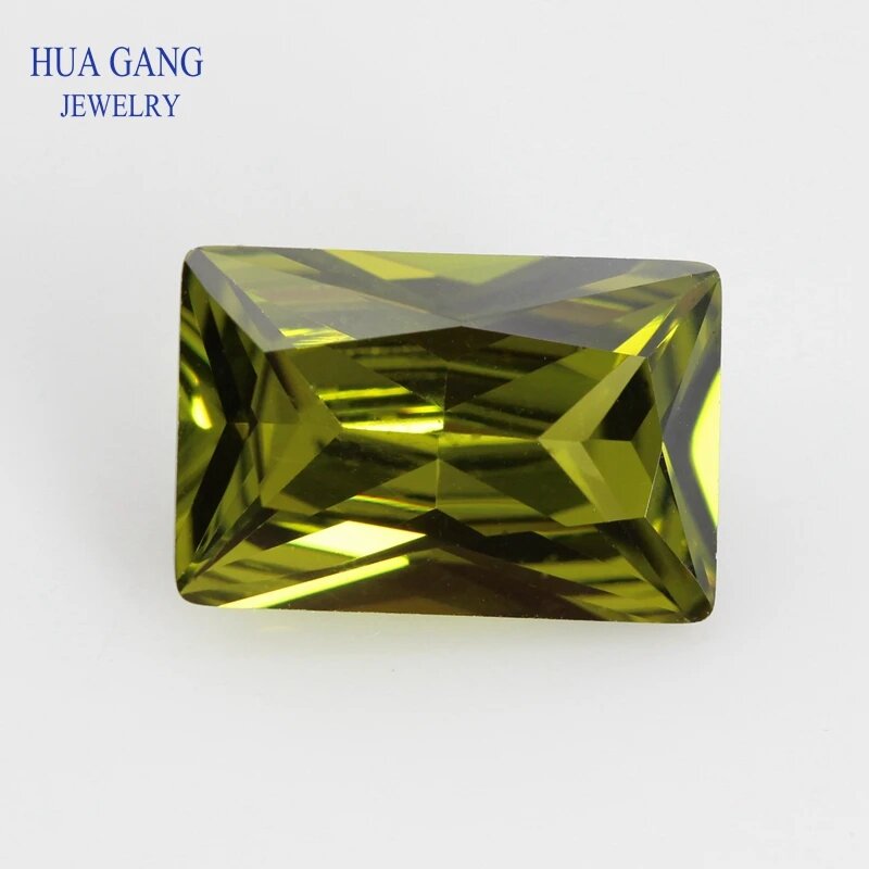 Бусины Excellent Heart многоцветные CZ 3x5~10x14 мм Изумрудный, 3x5mm 100pcs, D-Peridot