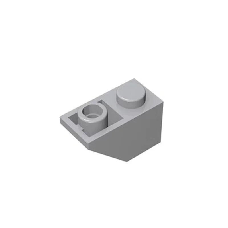 Технические блоки JIAJIALE, угловой элемент 45°, пластик, 1 шт. light gray-200pcs